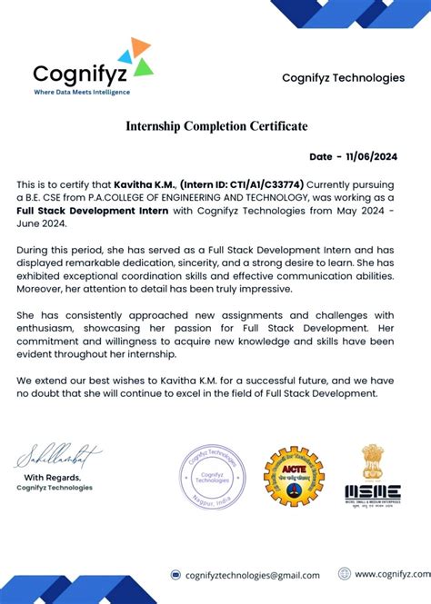 Kavitha Km On Linkedin Cognifyz Cognifyztech Cognifyztechnologies
