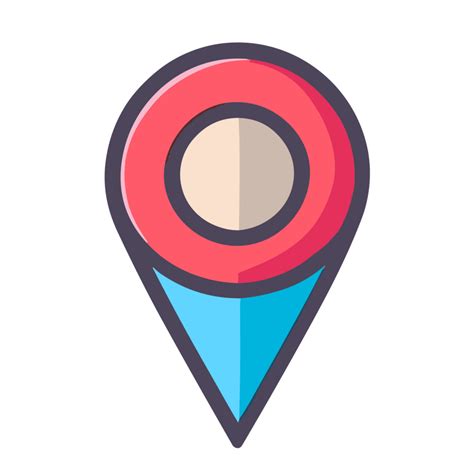 Pin Location Location Pointer Icon AI Generative 28635530 PNG
