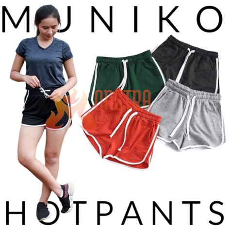Muniko Celana Pendek Celana Gemes Hot Pant Cewe Lazada Indonesia