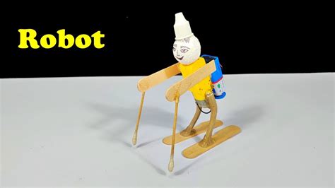 how to make a easy robot at home diy mini robot science project youtube