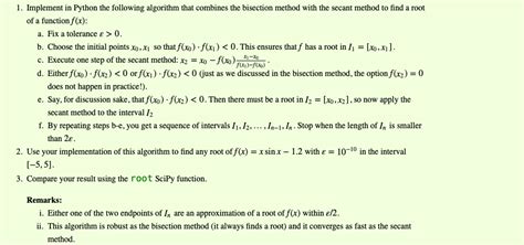 solved 1 implement in python the following algorithm that