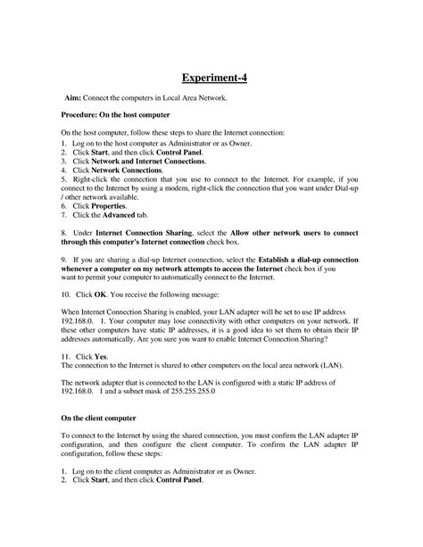 Ccna Computer Connect Aim Connect The Computers In Local Area