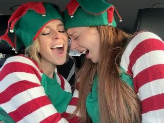 Nadia Foxx Serenity Cox As Horny Elves Cumming In Drive Thru With