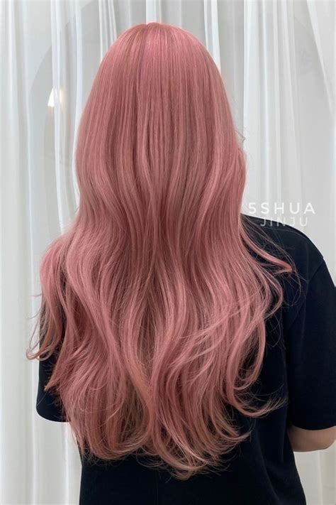 합정미용실 메이브 Mayv 진주 대표원장 On Instagram 진주쌤뷰티 베이비핑크 여리여리한 색감의 베이비핑크💗 탈색 후 밝은베이스에서 가능한 연한