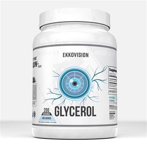 Hydroprime And Liquid Glycerol Shiznizy