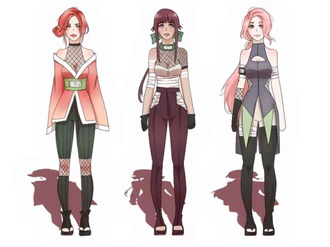 Naruto Adoptables 2 By Szyszke On Deviantart Naruto Clothing