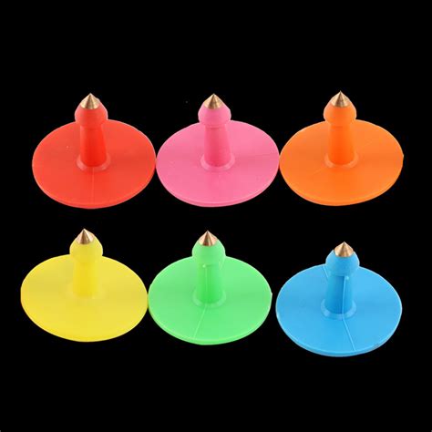 Badu Bg 30pcs Овца Заек Коза Прасе Ушна етикетка с думата Ear Laser Typing Медни обеци за глава