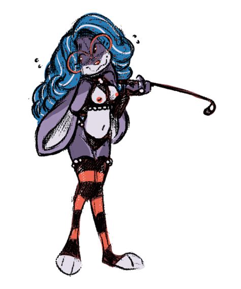 Rule 34 Anthro Bdsm Gear Bdsm Outfit Belly Blue Hair Breasts
