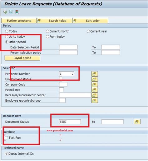 SAP Leave Request Conflict With Absences Leave Type IT Error Solution