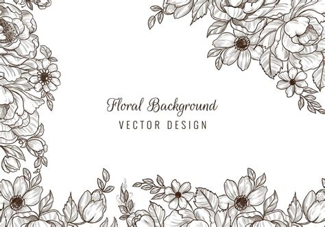 Flower Corner Border Vector Art Icons And Graphics For Free Download