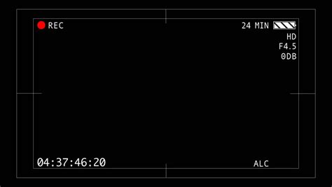 Video Camera Screen Interface Recording Interface Stock Footage Video 23397769 Shutterstock