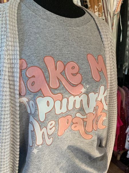 Take Me To The Pumpkin Patch Graphic Tee