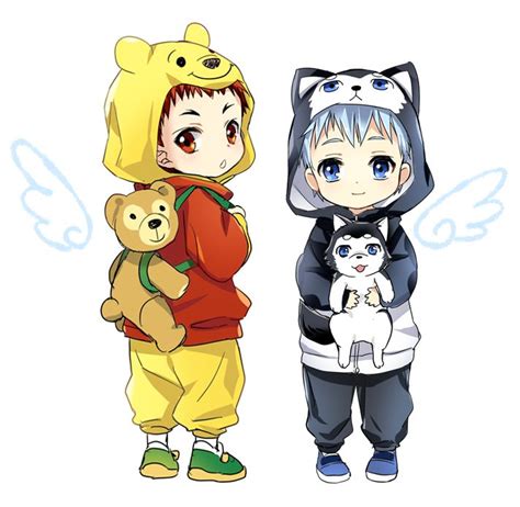 Kagami X Kuroko Chibi