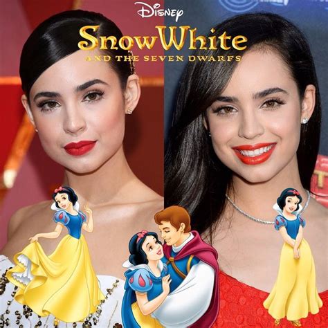 Disney Remake On Instagram 🍎sofia Carson As Snowwhite Fan Casting