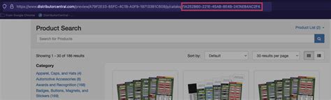 Xml Data Feed How To Find A Product Collections Catalogguid Number Distributorcentral