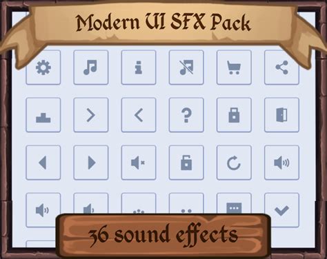 modern ui sfx by leohpaz