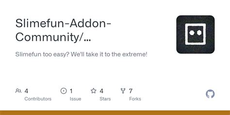 Github Slimefun Addon Community Hardcoreslimefun Slimefun Too Easy We Ll Take It To The Extreme