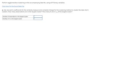 Ignore The Hyperlink Click Here For The Excel Data Chegg