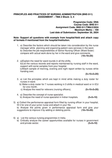 Ignou Bns 011 Solved Assignment 2024 English Medium