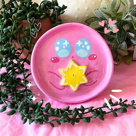 Kirby Clay Tray Incense Holder Etsy