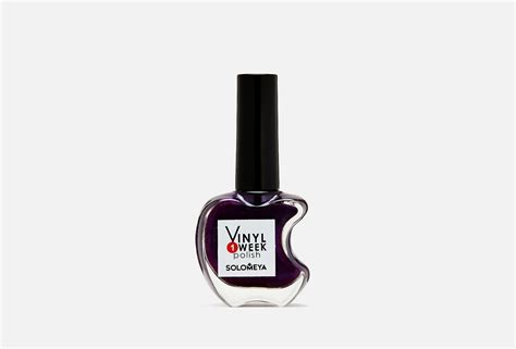 Solomeya Лак для ногтей One Week Vinyl Polish Aubergine 20 13 мл ...