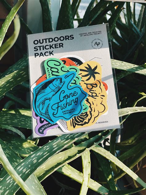 Outdoors Sticker Pack Behance