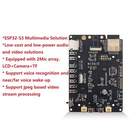 Esp32 S3 Korvo 2 Multimedia Development Board Built In Esp32 S3 Module