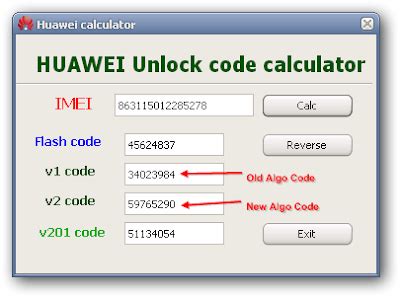 FLASHTOOLS FIRMWARES UNLOCKS PHONES Huawei Code Calculator Free Download
