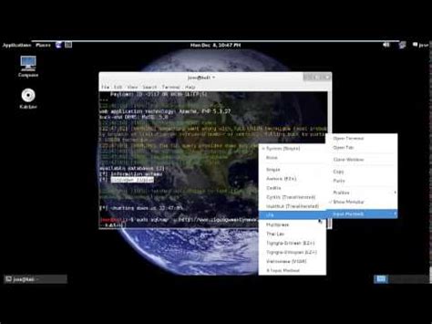 Sql Injection con Kali Linux - YouTube