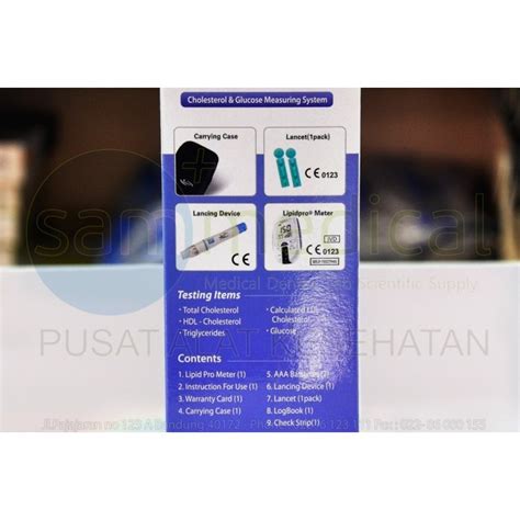 Jual Lipid Pro Kolesterol Trigliserida Hdl Ldl Glucose Meter Shopee