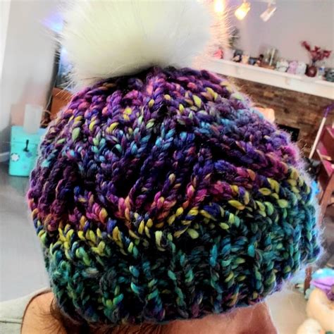 Knit Pattern For Diamond Twist Beanie Knitting Pattern Pdf Instructions Diy Written Tutorial