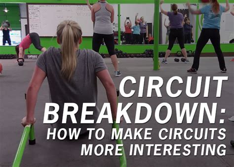 Circuit Breakdown How To Make Circuit Training More Interesting Page