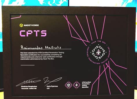 Cybersecurity Penetrationtesting Cpts Hackthebox Ethicalhacking Redteam Htb Raimundas