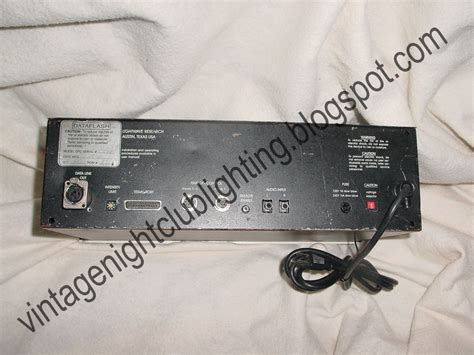 Vintage Night Club Lighting Lightwave Research Dataflash Classic System