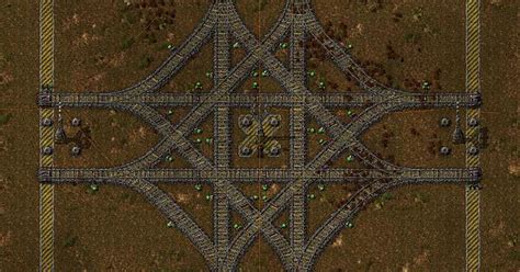 Factorio Modular Rail System Mrs Album On Imgur