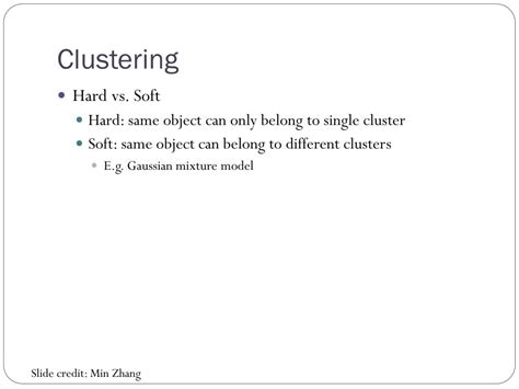 Ppt Clustering Techniques And Applications To Image Segmentation