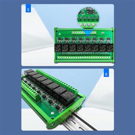 Way V V V High And Low Level Optocoupler Isolation Relay Control Module Single Chip PLC