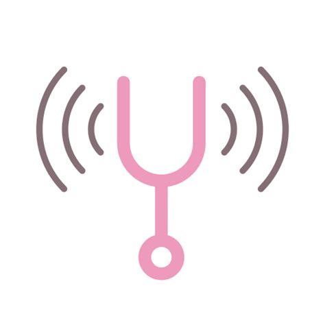 Tuning Fork Resonator Prongs Icon Download On Iconfinder