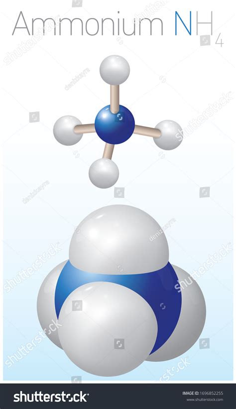 Nh4 Molecule Model