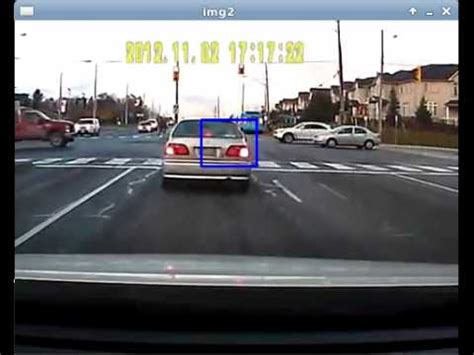 DashCam Using OpenCV Meanshift YouTube