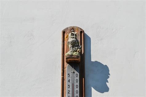 Premium Photo Wall Thermometer A Device For Measuring The Ambient Air