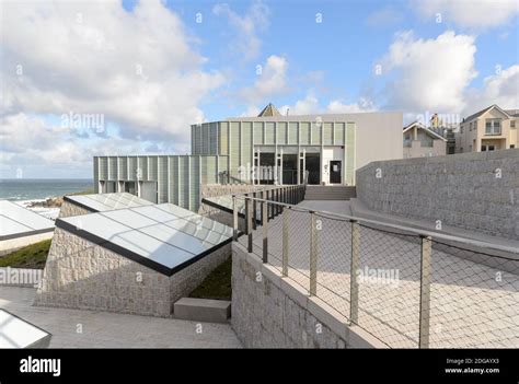 The Tate Gallery St Ives Cornwall Uk Art Gallery Hi Res Stock