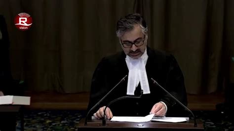 Johan Revalk On Linkedin Payam Akhavans Talk On Icj Hearing Day 1