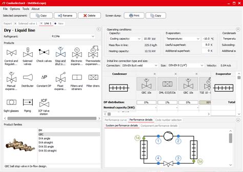 Coolselector2 Danfoss Components In Series The Engineering Mindset