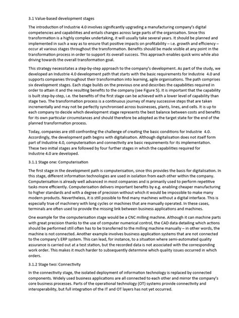 Value Based Development Stages Pdf Automation Big Data