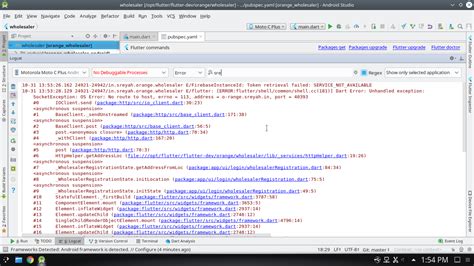 Error Fluttershellcommonshellcc181 Dart Error Unhandled