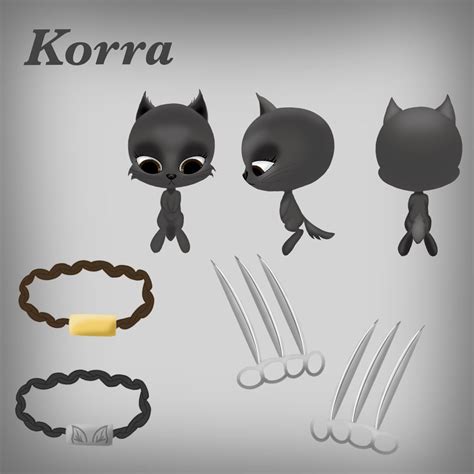 Miraculous Ladybug Oc Korra The Wolf Kwami Artofit