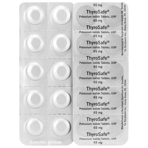 Thyrosafe Potassium Iodide Tablets Hero Outdoors