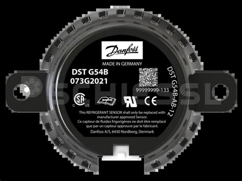 Danfoss Gaswarngerät R454b Dst G54b Relais Rs485 I Pack 80st