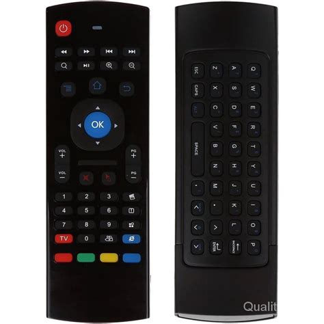 Amgur Mx3 Air Mouse Remote With Keyboard 24g Mini Wireless Keyboard